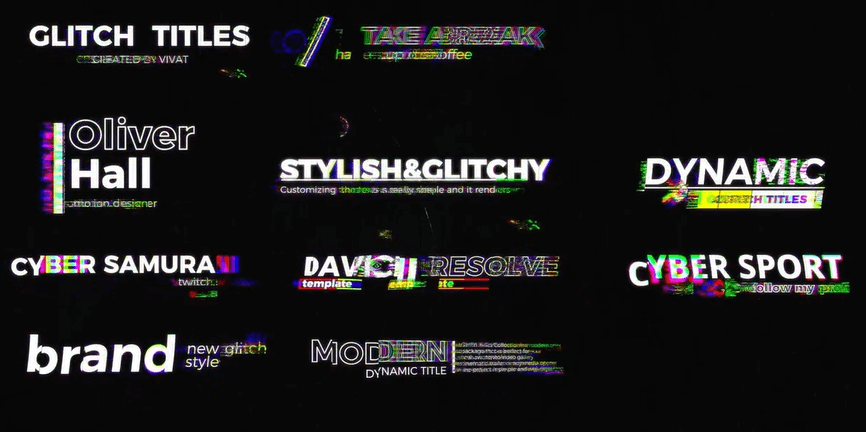 Download The 5 BEST DaVinci Resolve Lower Thirds Packs 
